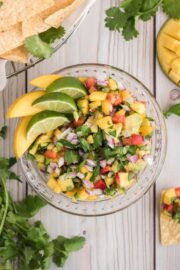 The Best Fresh Mango Pico de Gallo - Easy - Fresh Coast Eats