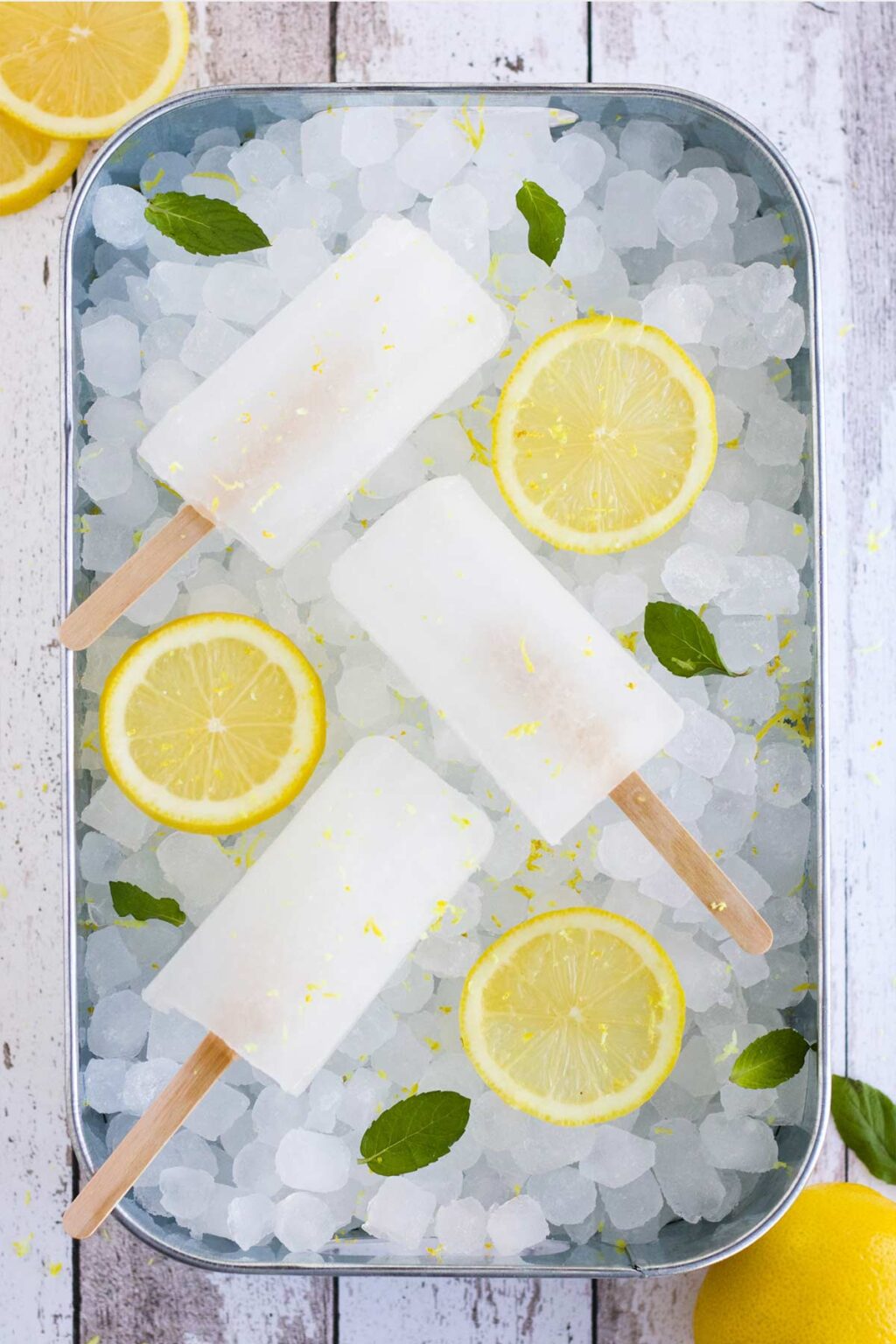 Easy Lemonade Popsicles Recipe - Fresh Coast Eats