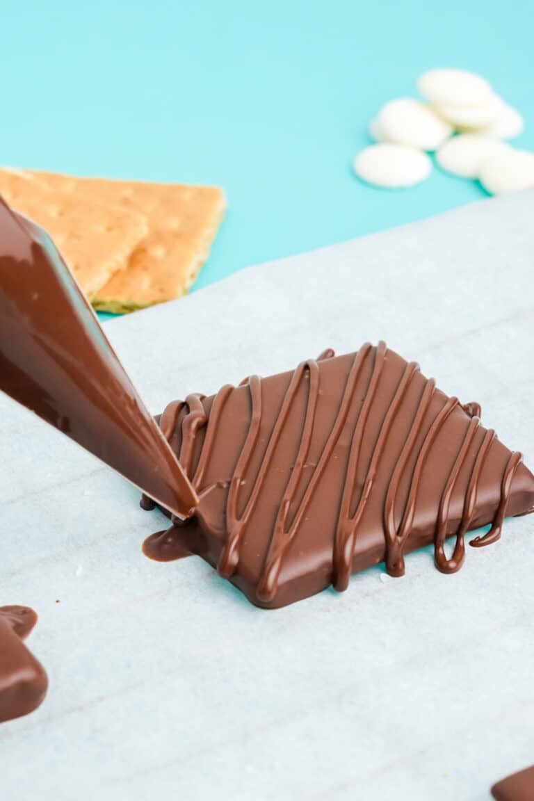 Chocolate Covered Graham Crackers - Fresh Coast Eats