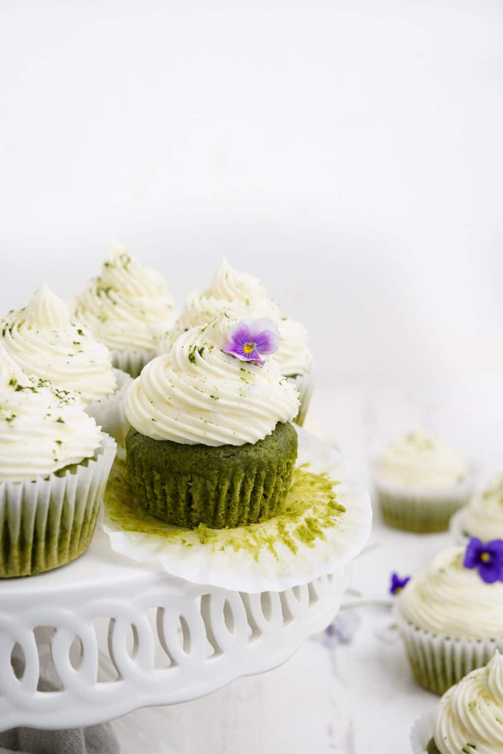 The Best Matcha Cupcakes - Fresh Coast Eats