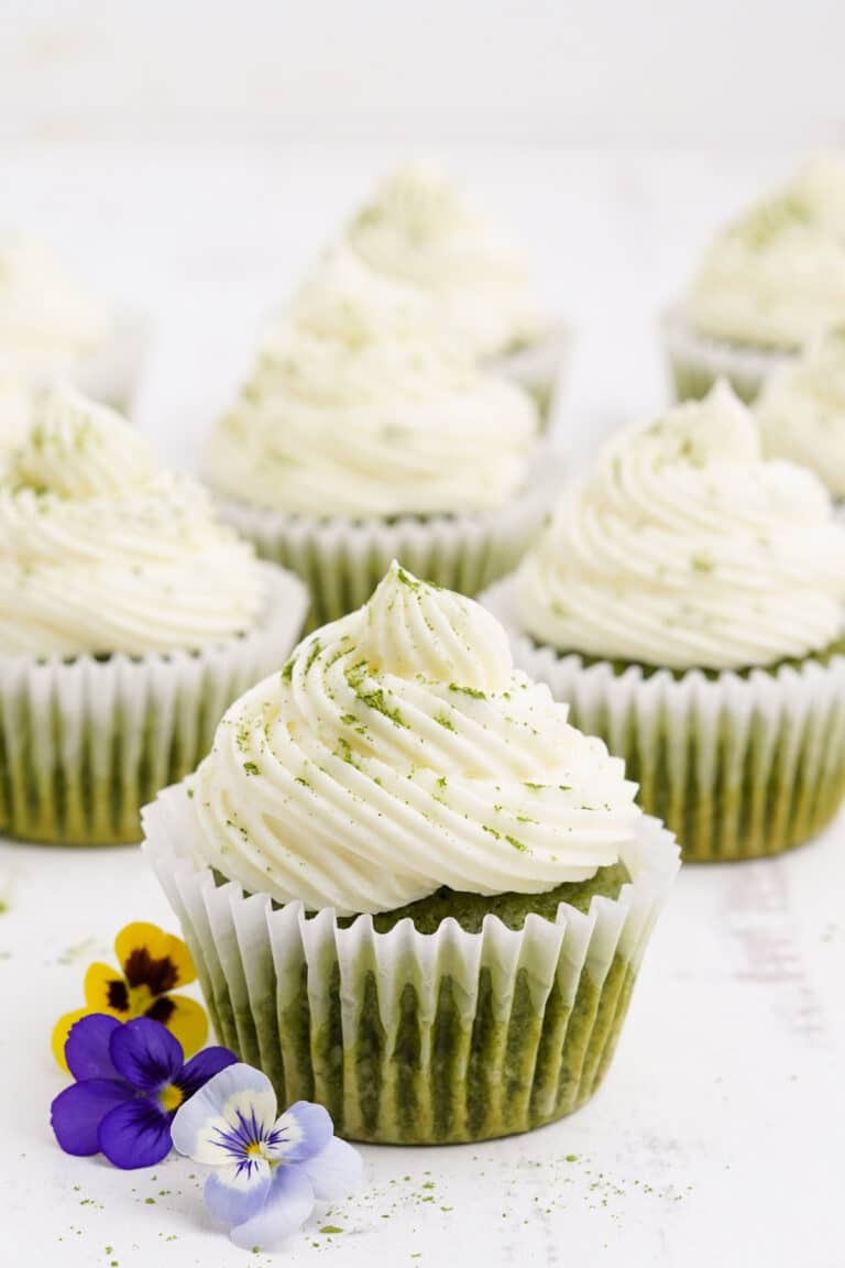 The Best Matcha Cupcakes - Fresh Coast Eats